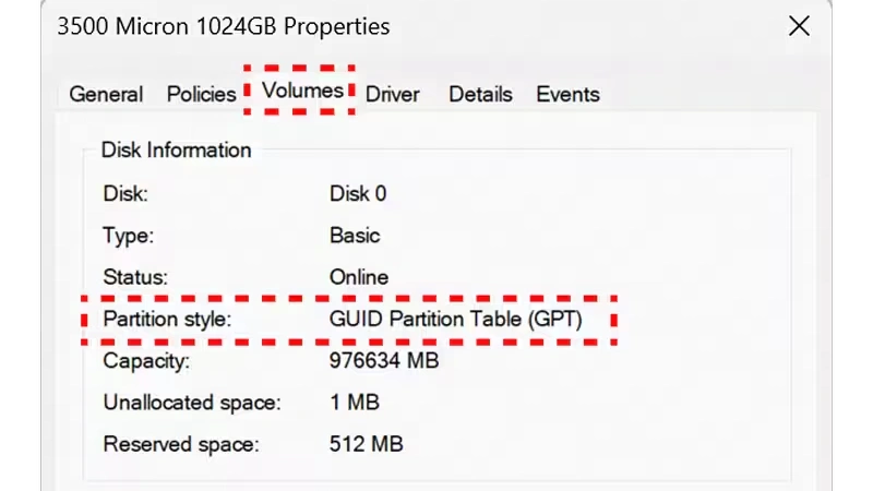 How to Convert Disk Format to GPT